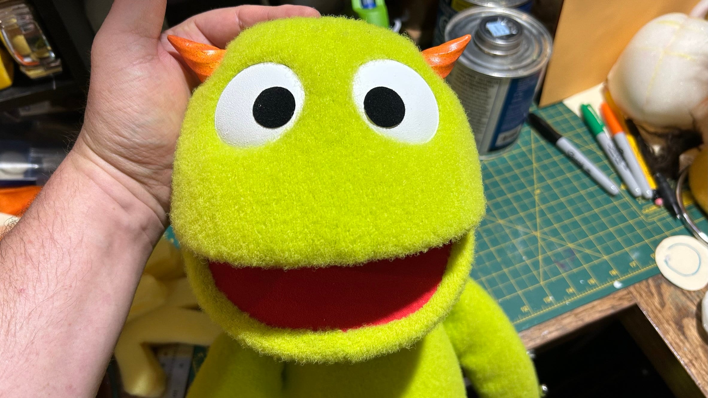 3D Printing the Big Peeper Puppet Eyes - Etsy