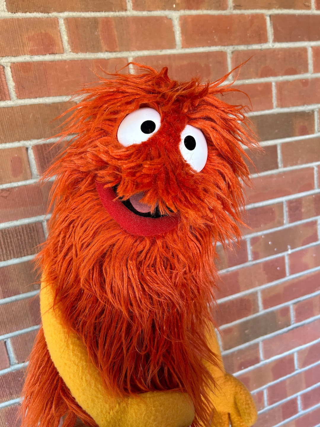 Professional Puppet Orange Monster - Etsy