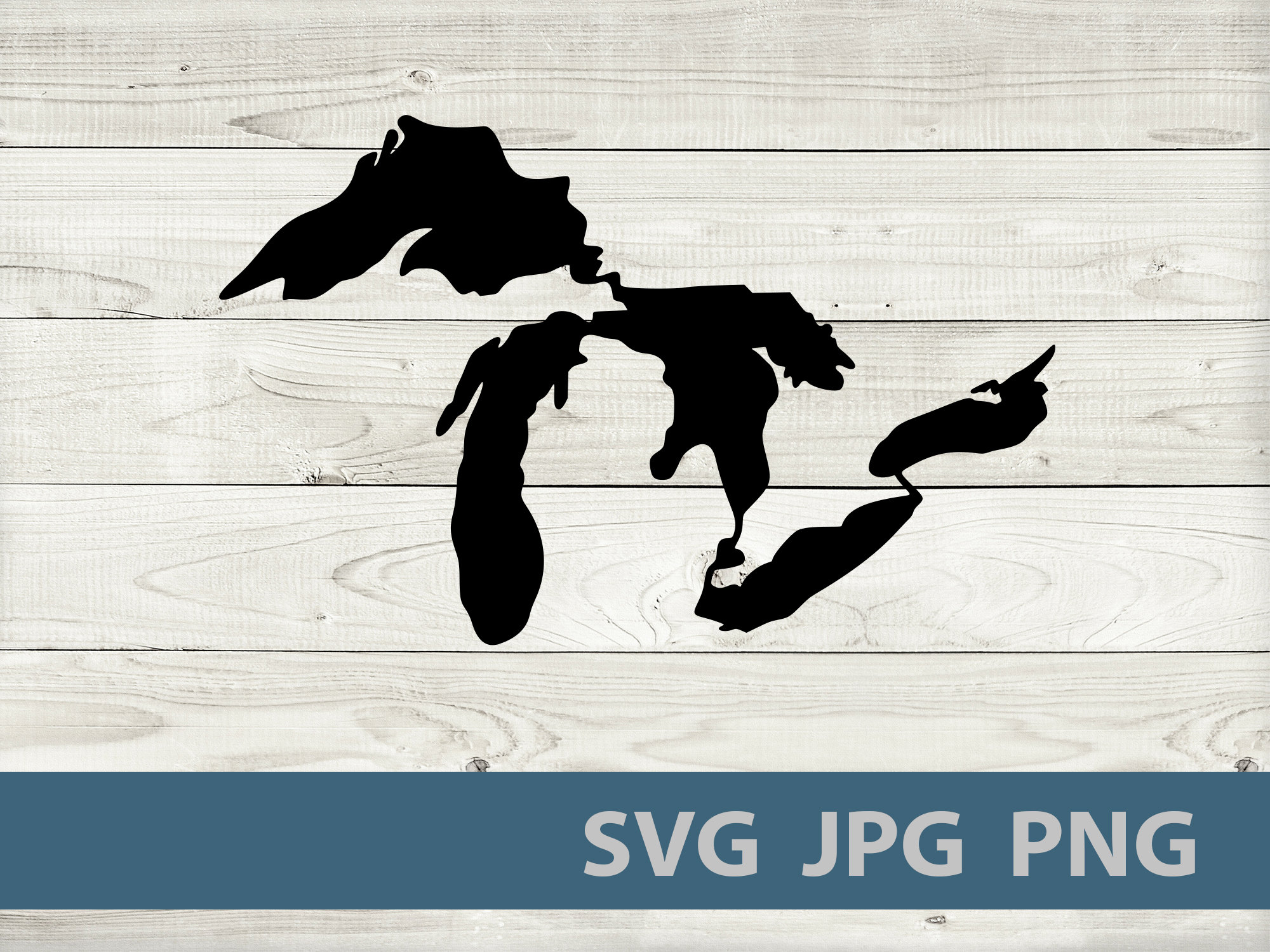 Great Lakes Digital SVG Cricut File | Etsy