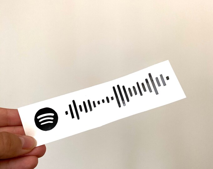 Rick Astley Never Gonna Give You up Spotify Code Vinyl Decal - Etsy