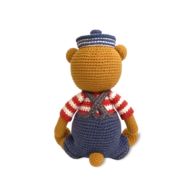Amigurumi Crochet Pattern Eric, the Lifeguard Bear - Etsy