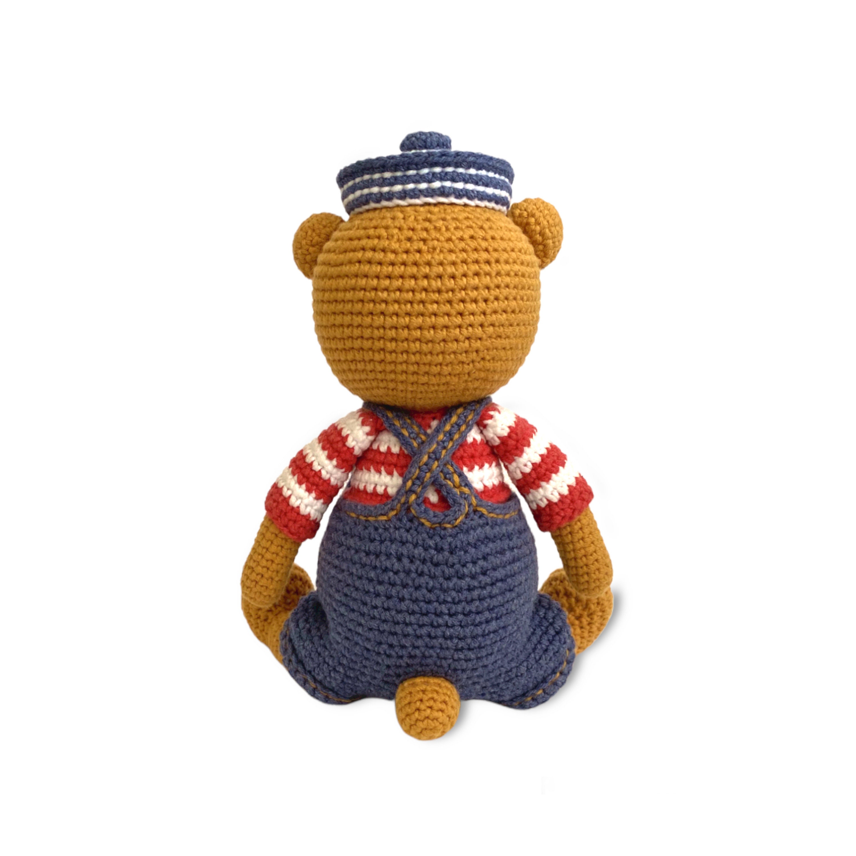Crochet Bear Amigurumi Pattern Eric the Lifeguard Bear - Etsy UK