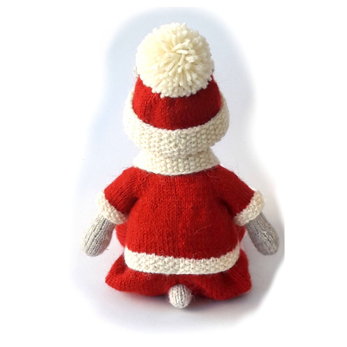 Knitting Pattern Toy Christmas Knitted Bear Tim the Santa Bear - Etsy