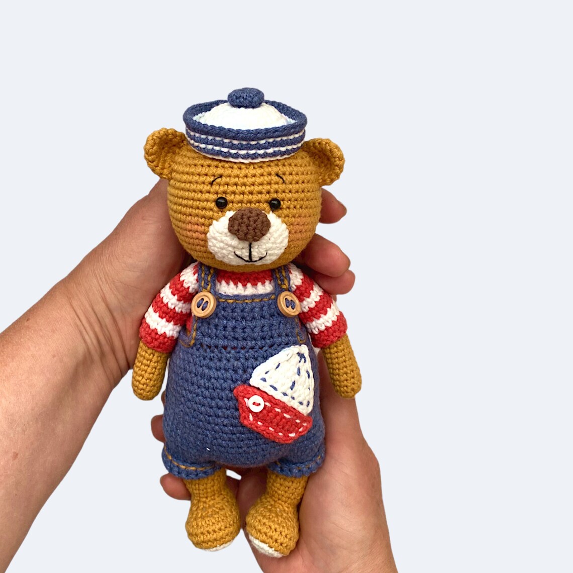 Amigurumi Crochet Pattern Eric the Lifeguard Bear - Etsy