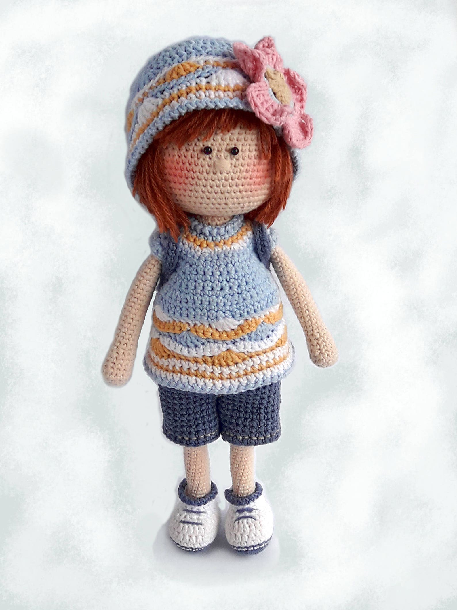 Crochet Doll Pattern Amigurumi Crochet Toy Pattern PDF Crochet Girl ...