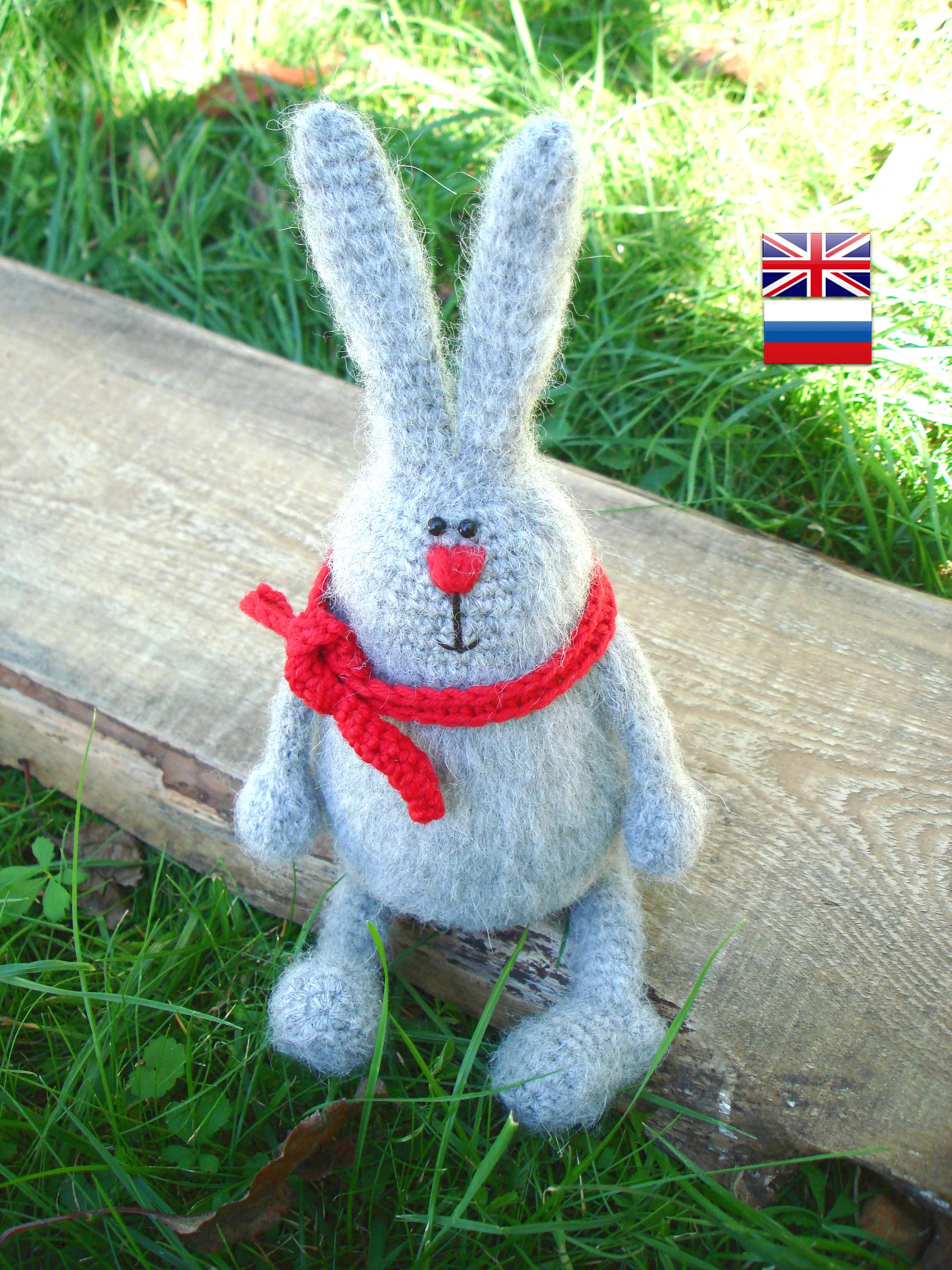 Crochet pattern amigurumi Easter bunny Toy Rabbit pattern | Etsy