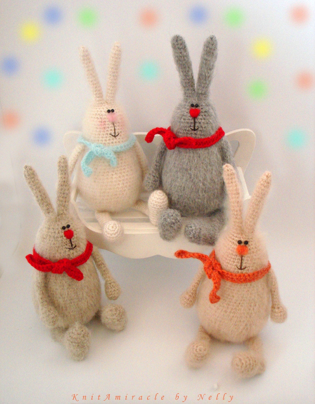 Crochet pattern amigurumi Easter bunny Toy Rabbit pattern | Etsy