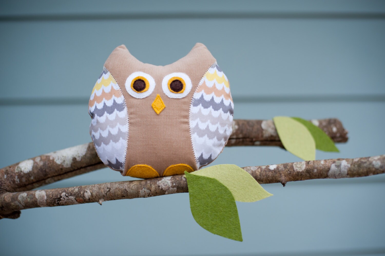 Stuffed Owl Owl Toy Soft Owl Owl Decoration Nursery Decor | Etsy