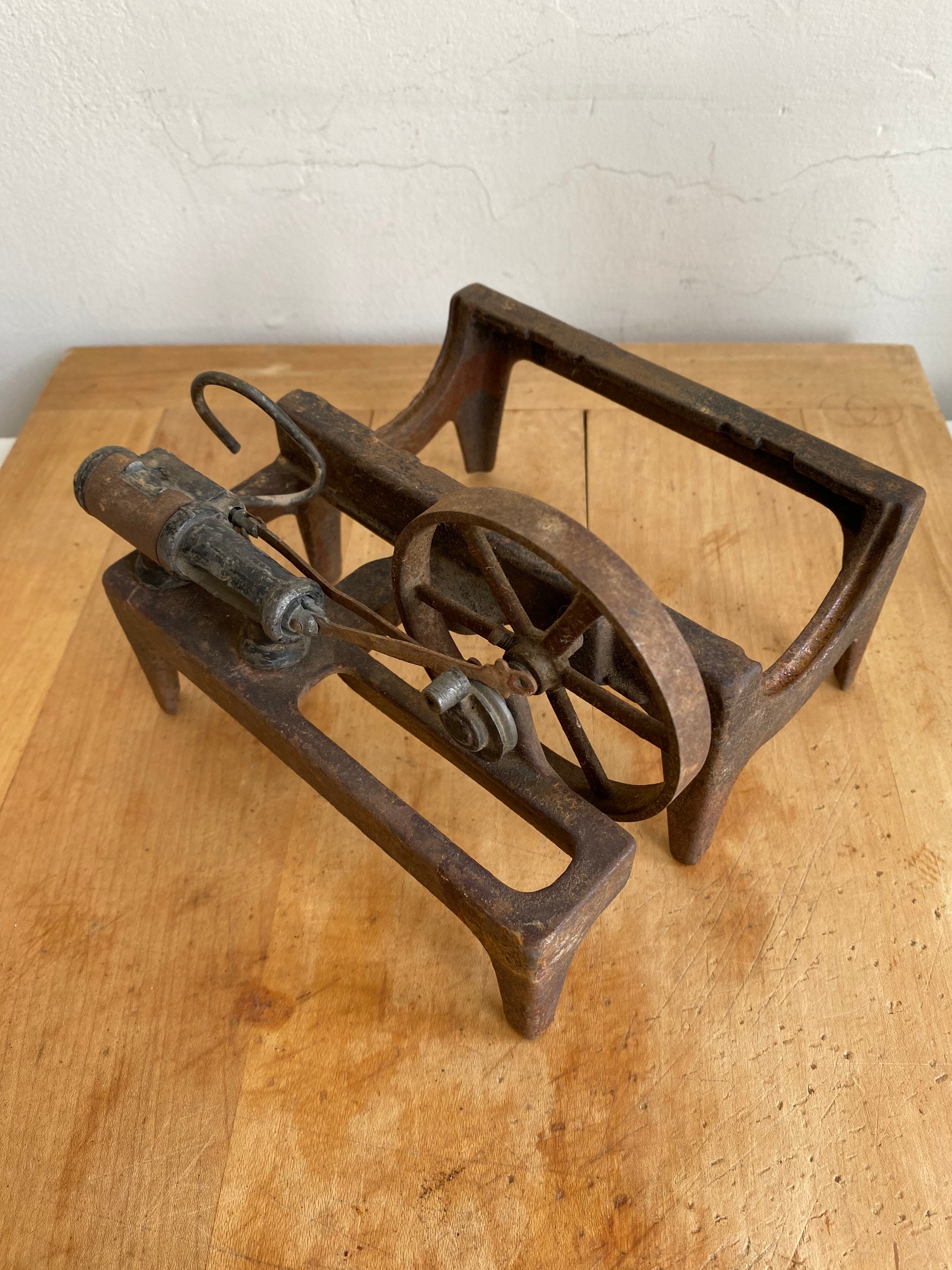 1920s 1930s Toy Steam Engine for Parts Frame Fly Wheel + - Etsy