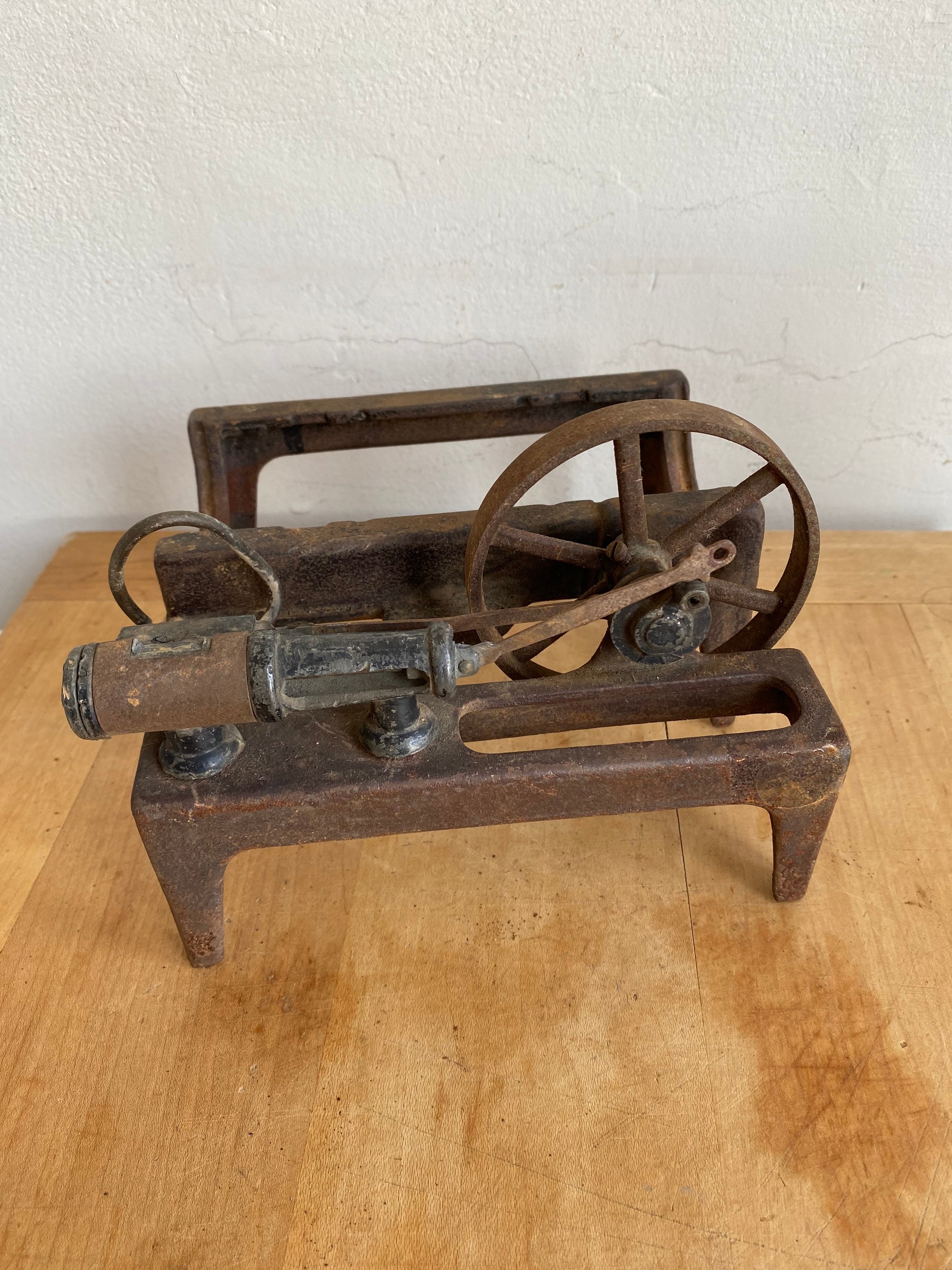 1920s 1930s Toy Steam Engine for Parts Frame Fly Wheel + - Etsy