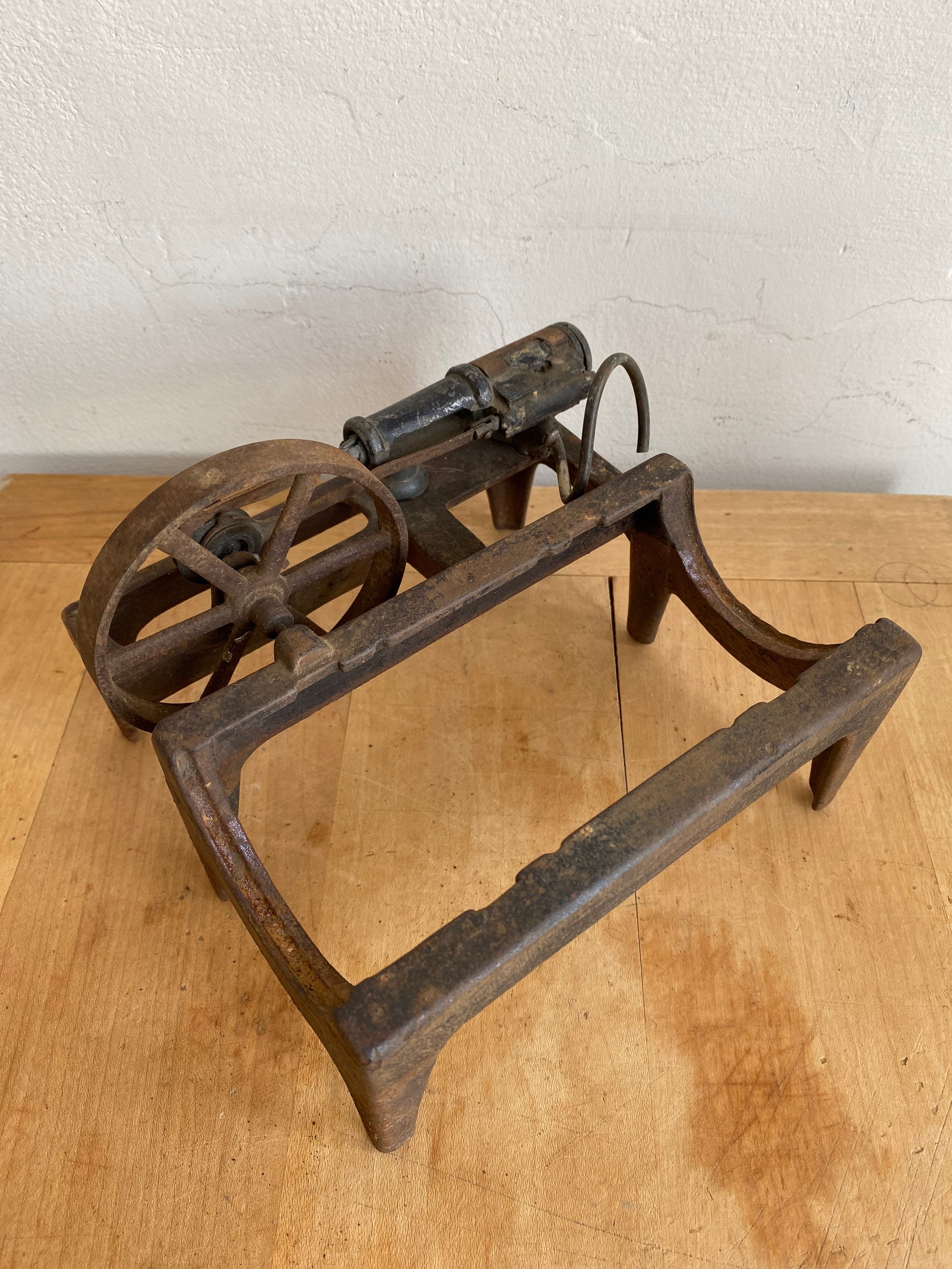 1920s 1930s Toy Steam Engine for Parts Frame Fly Wheel + - Etsy