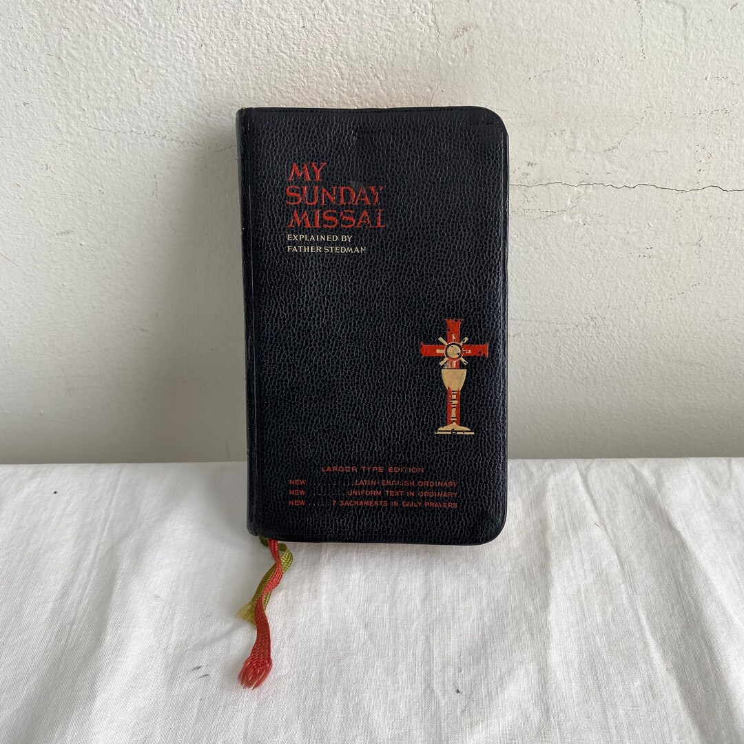 1950s My Sunday Missal Mini Catholic Bible Hymnal Prayer Book - Etsy