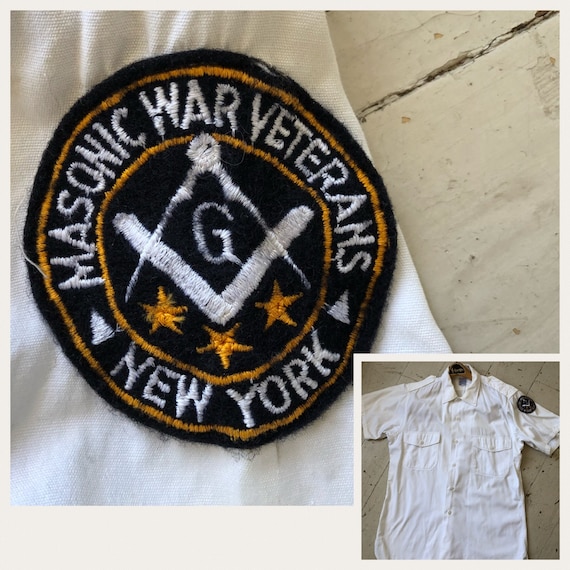 1950s 1960s Vintage Mens Masonic War Veterans of New … - Gem