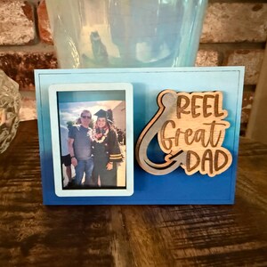 Father's Day Picture Frames Craft Kit, Fathers Day Gift, Dad DIY, Kids ...