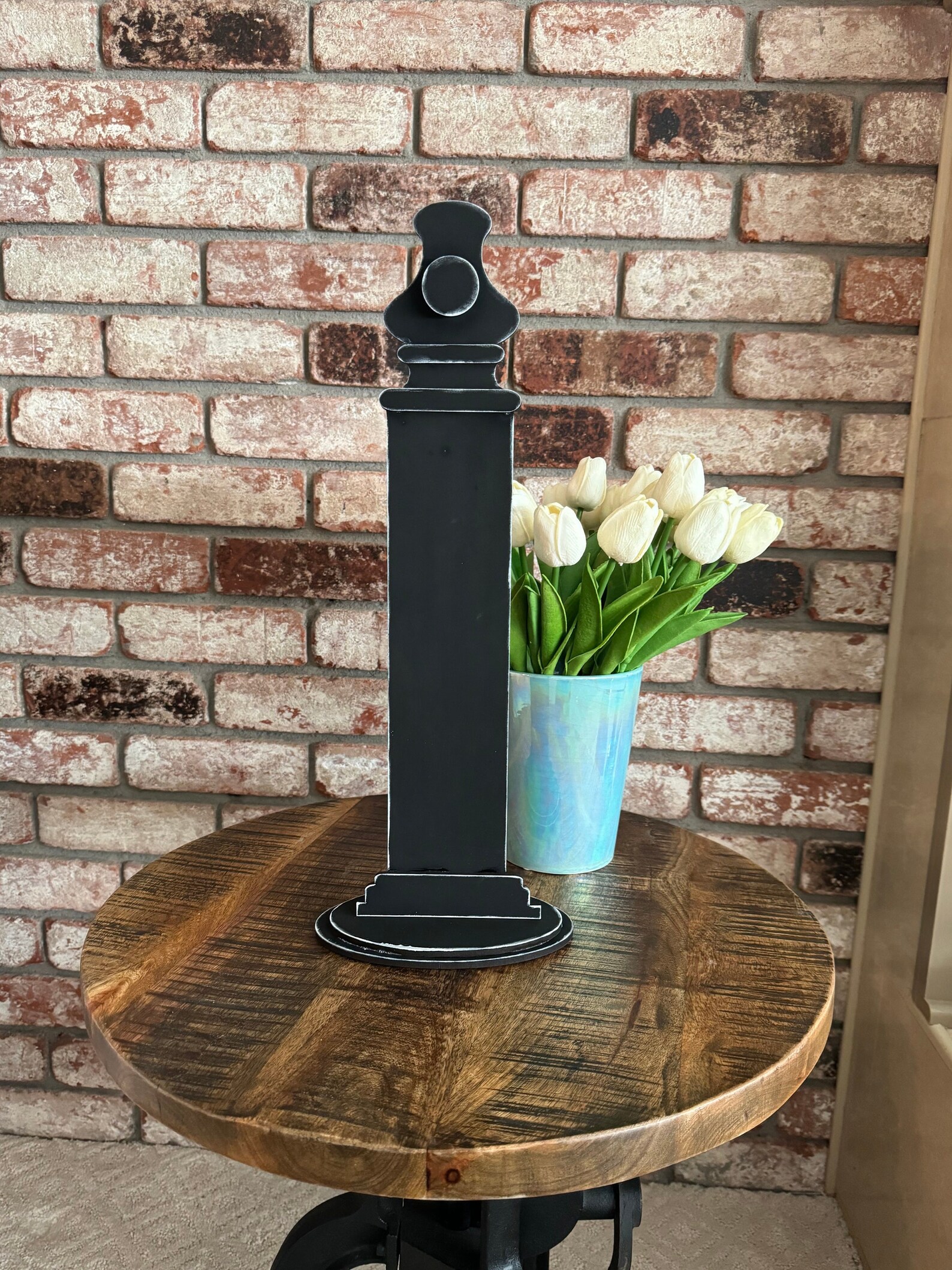 Large Post Sign and Wreath Holder - Etsy