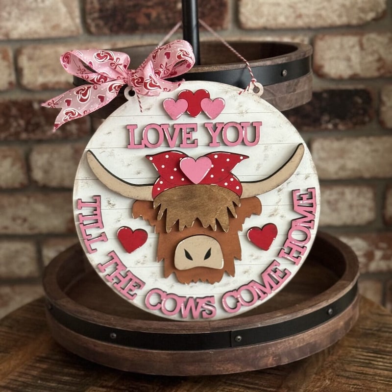 Valentine Door Decor - Etsy