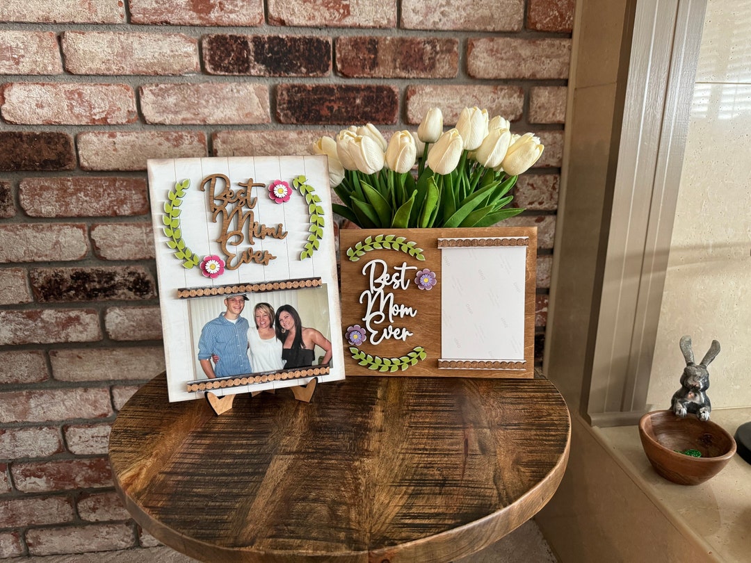 Best Mom Grandma Mimi Nana Mum Ever Picture Frames - Mothers Day Gift ...