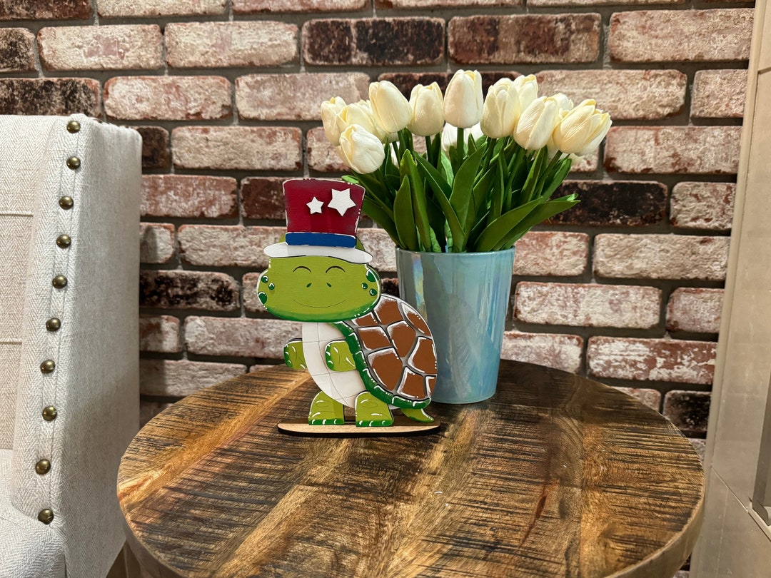 Turtle Interchangeable Hats Shelf Sitter Fully Painted or DIY ...