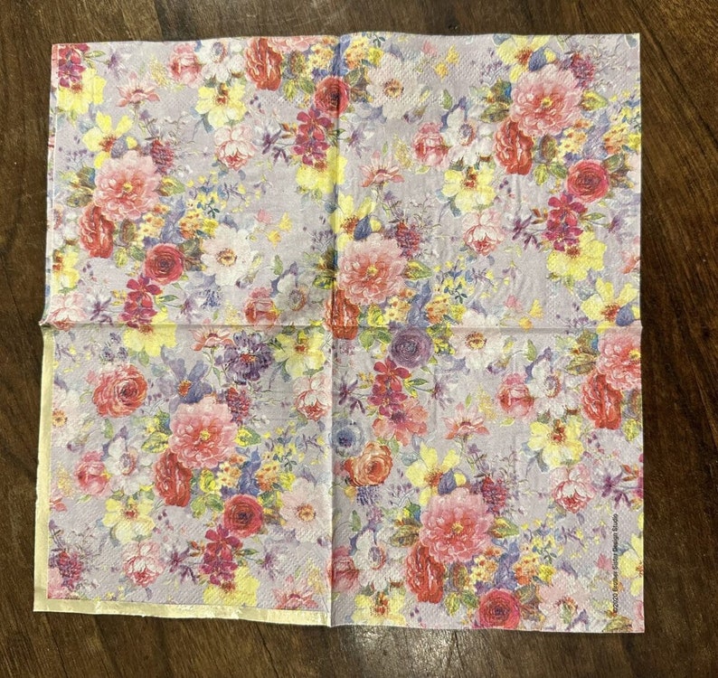 Spring Napkin Bundle 2, Floral Napkins, Farmhouse and Barnwood Napkins ...