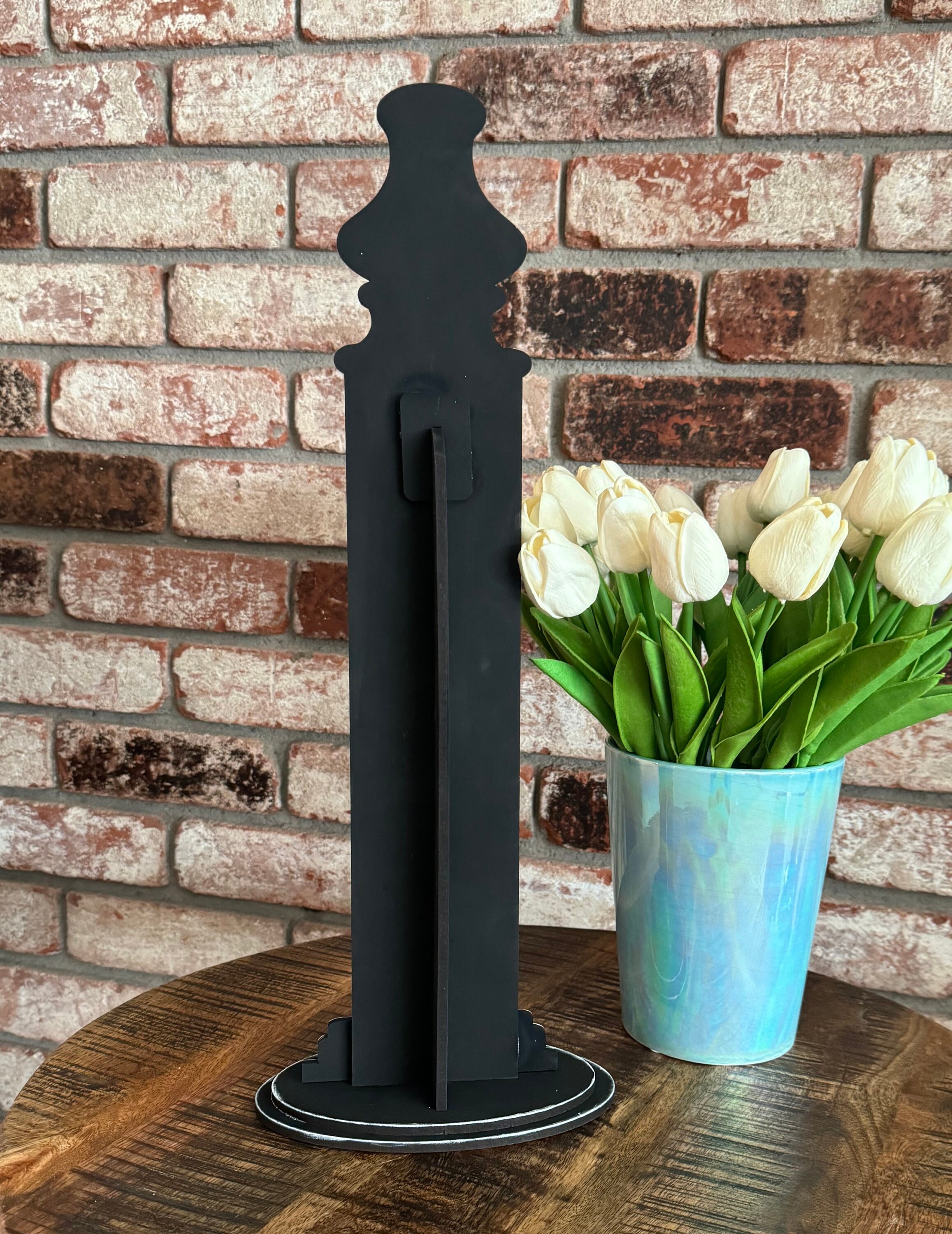 Large Post Sign and Wreath Holder - Etsy