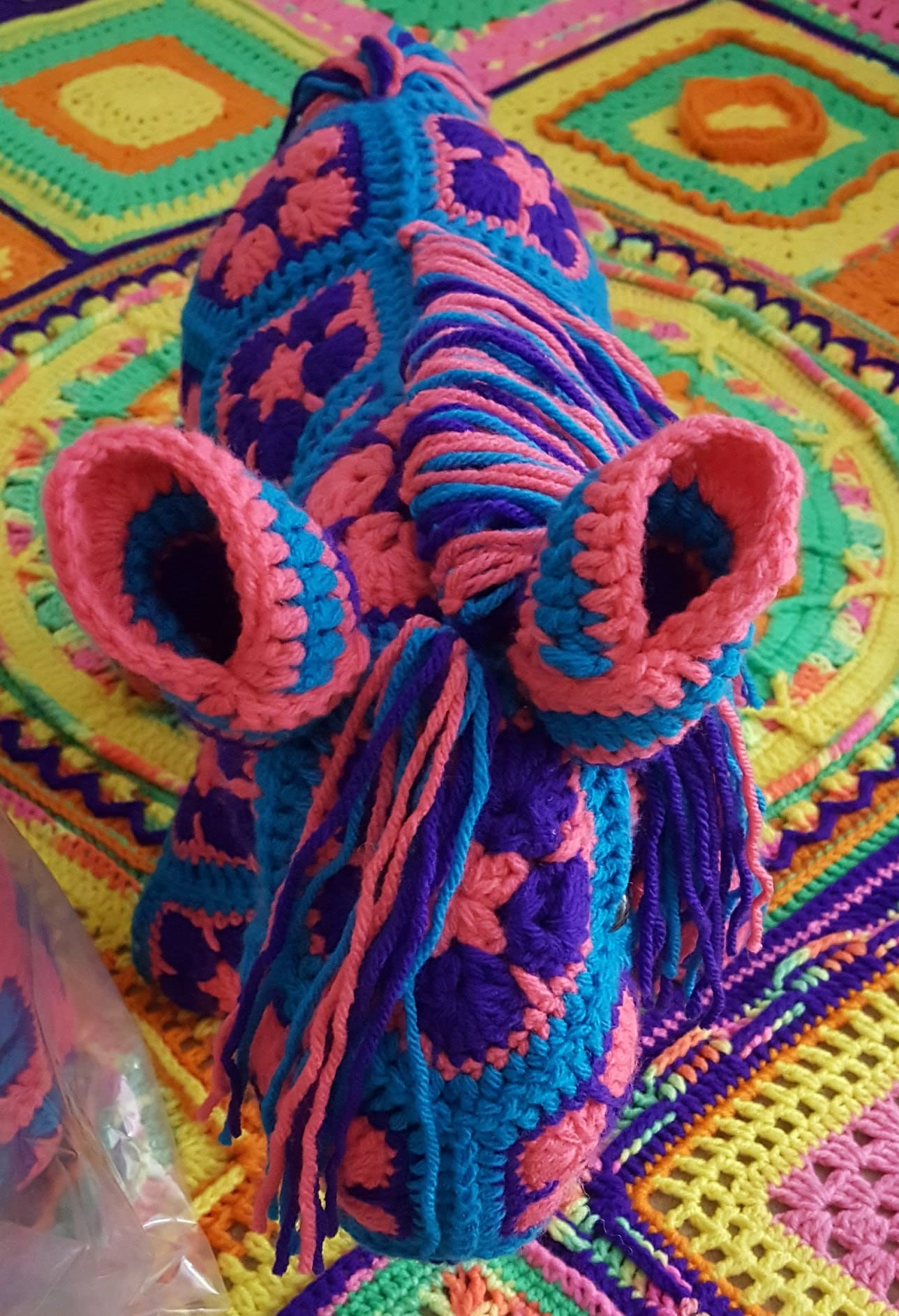 Horse or Pony Crochet Stuffed Animal. Fatty Lumpkin is a Unique Gift ...