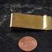Vintage Money Clip Brass Thin Plain Money Clip New Old Stock 1950's NOS ...