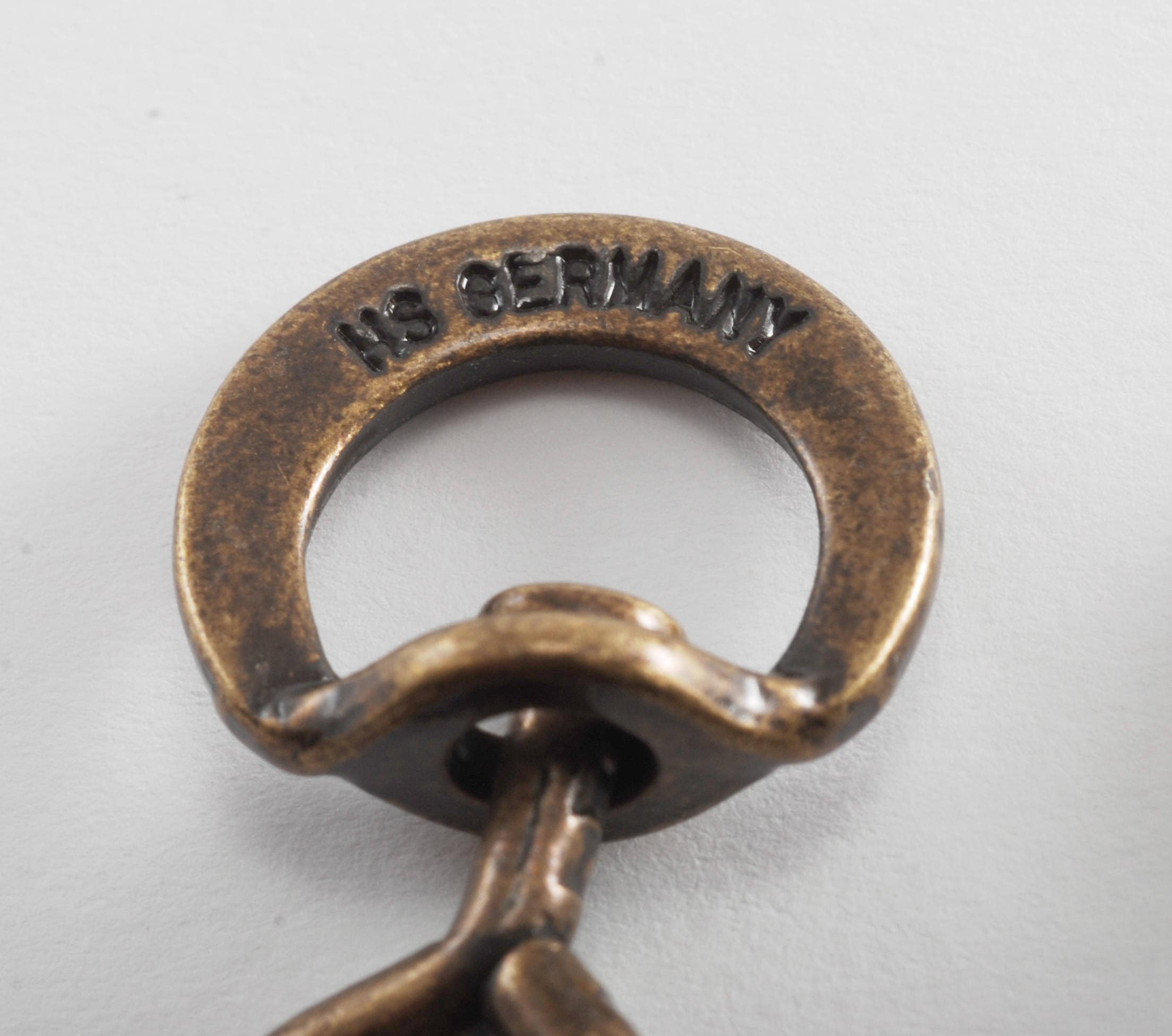 Pair of Very Old Vintage Bronze Plated Steel Key FOB Clasp for - Etsy