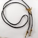 Vintage Western Bull Head Bolo Tie Bronze Tone Retro Cowboy Neck Tie ...
