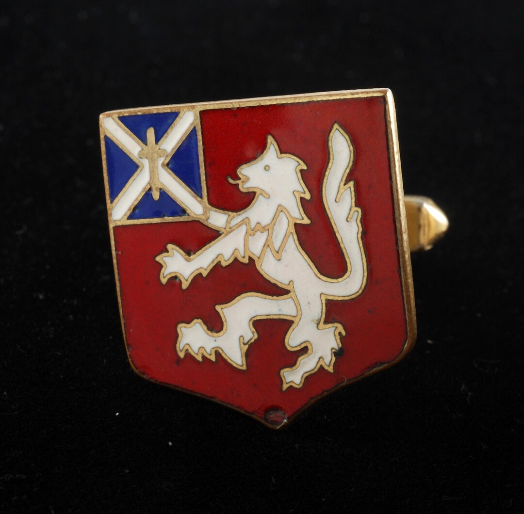 Vintage Swank Cuff Links 1950s US Army 102nd Engineer Battalion DI ...