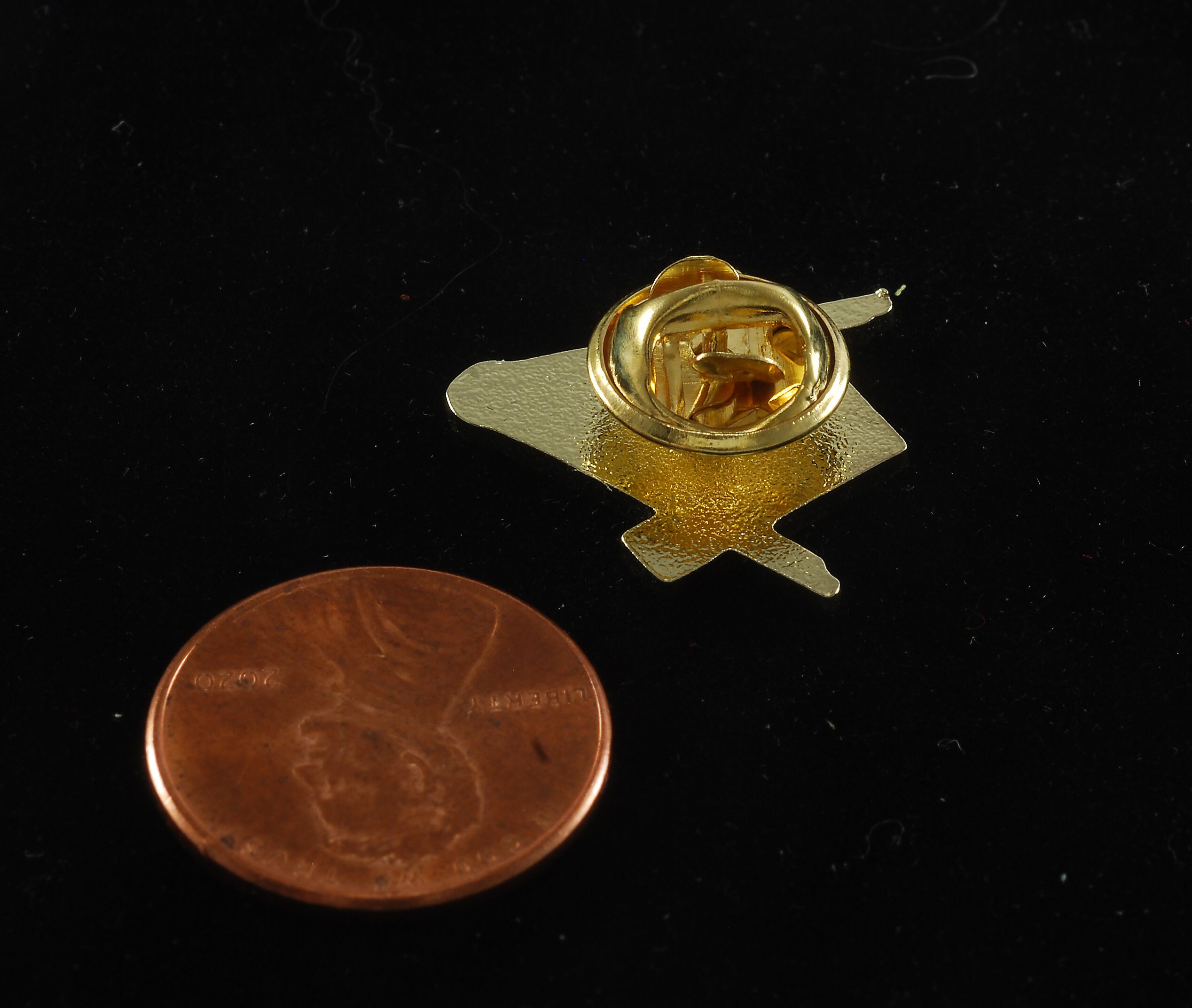 Vintage MASON Masonic Pin Gold Plated Brass & Enamel Lapel Pin NOS - Etsy