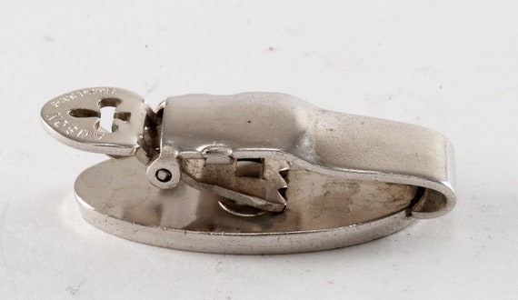 Vintage Anson Swordfish Fishing Tie Clip Silver Plate… - Gem