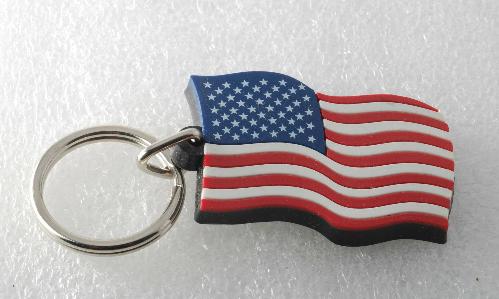 American FLAG Key Chain Rubber Flag Key Ring Patriotic FOB New - Etsy