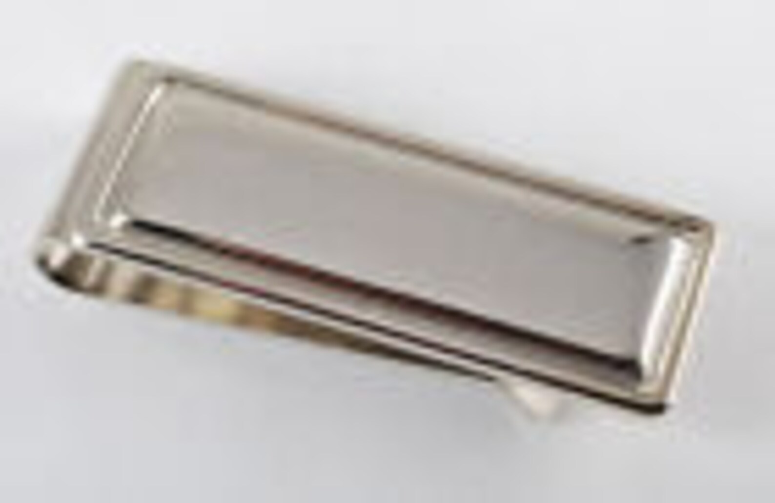 Money Clip Silver Plated Traditional Style Etched Moneyclip New in Case ...