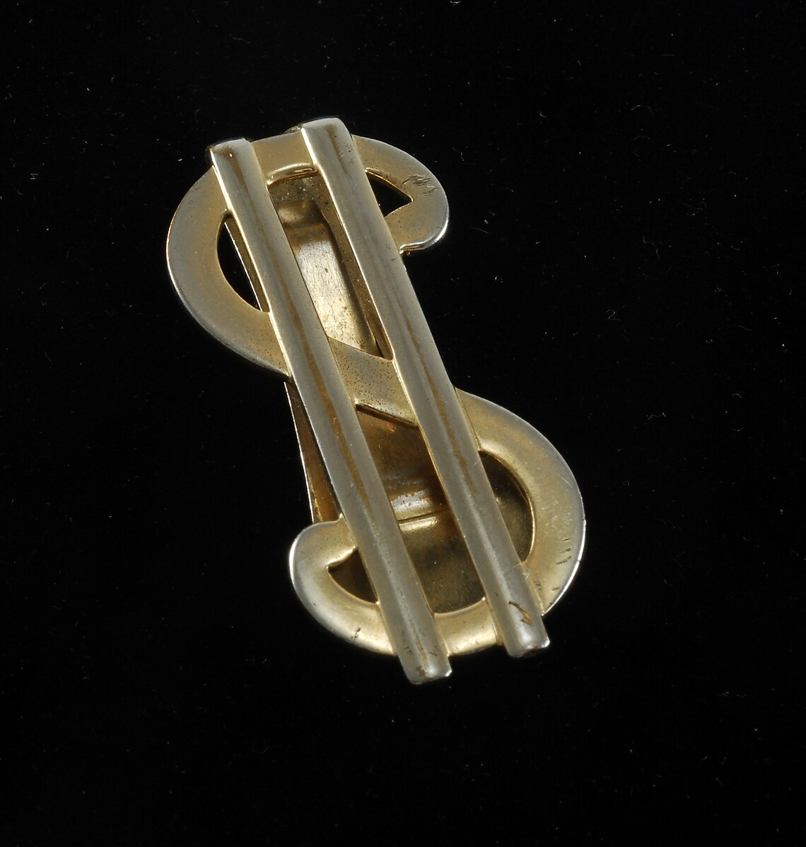 Very Old Antique ANSON Faded Gold Plated Dollar Sign Money Clip Used - Etsy