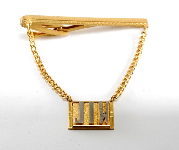 Vintage Hickok Gold Plated Brass dbw Initials on - Etsy