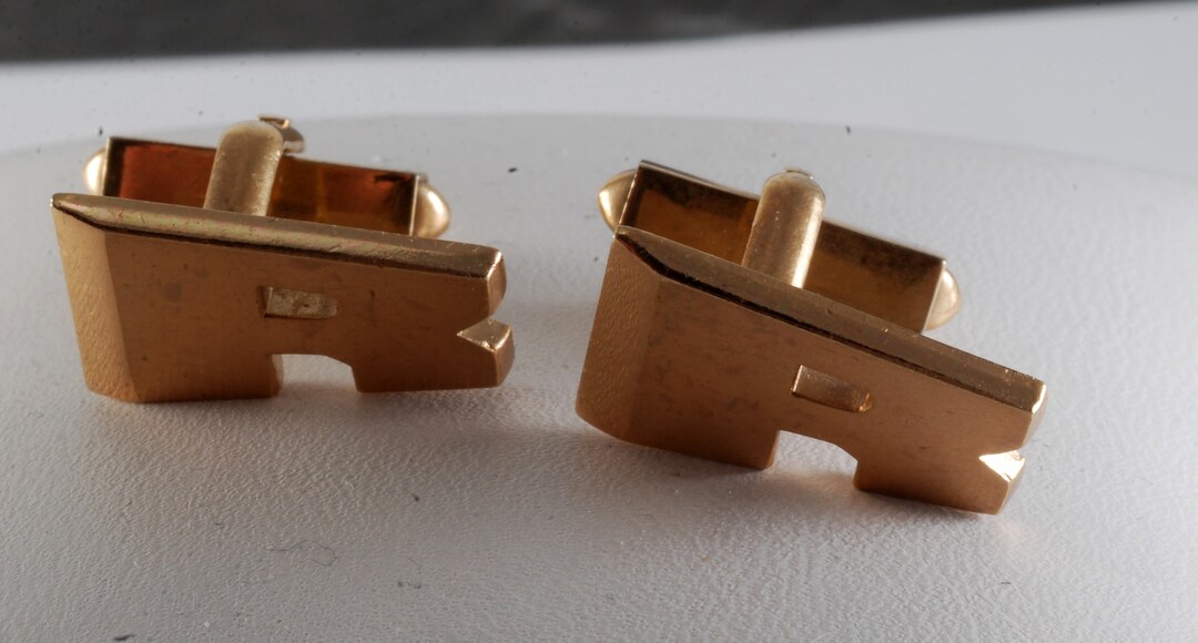 SWANK Vintage Letter R Cufflinks Men's or Ladies Cuff Link Pair Men's ...