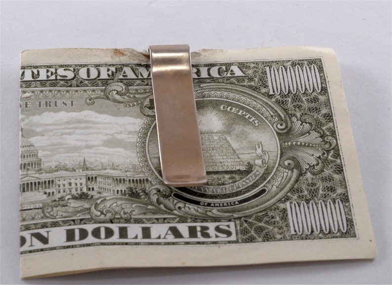 Vintage Money Clip CIVITAN INTERNATIONAL Dollar Sign Gold Plated Brass ...