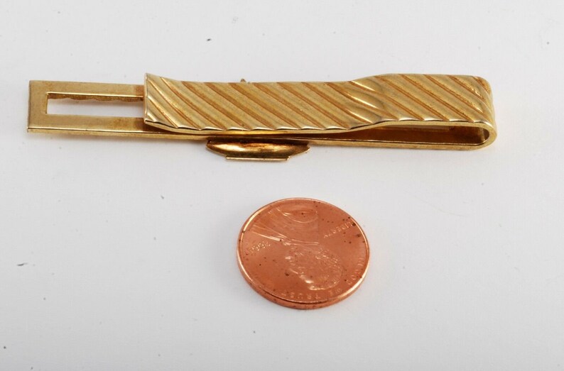 Vintage Men's Gold Plated Brass Sailboat Slide on Tie Clip - Etsy
