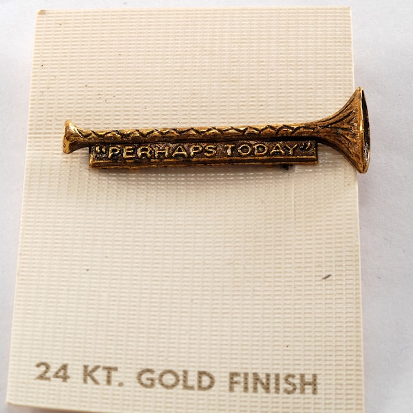 Trumpet Pin - Etsy