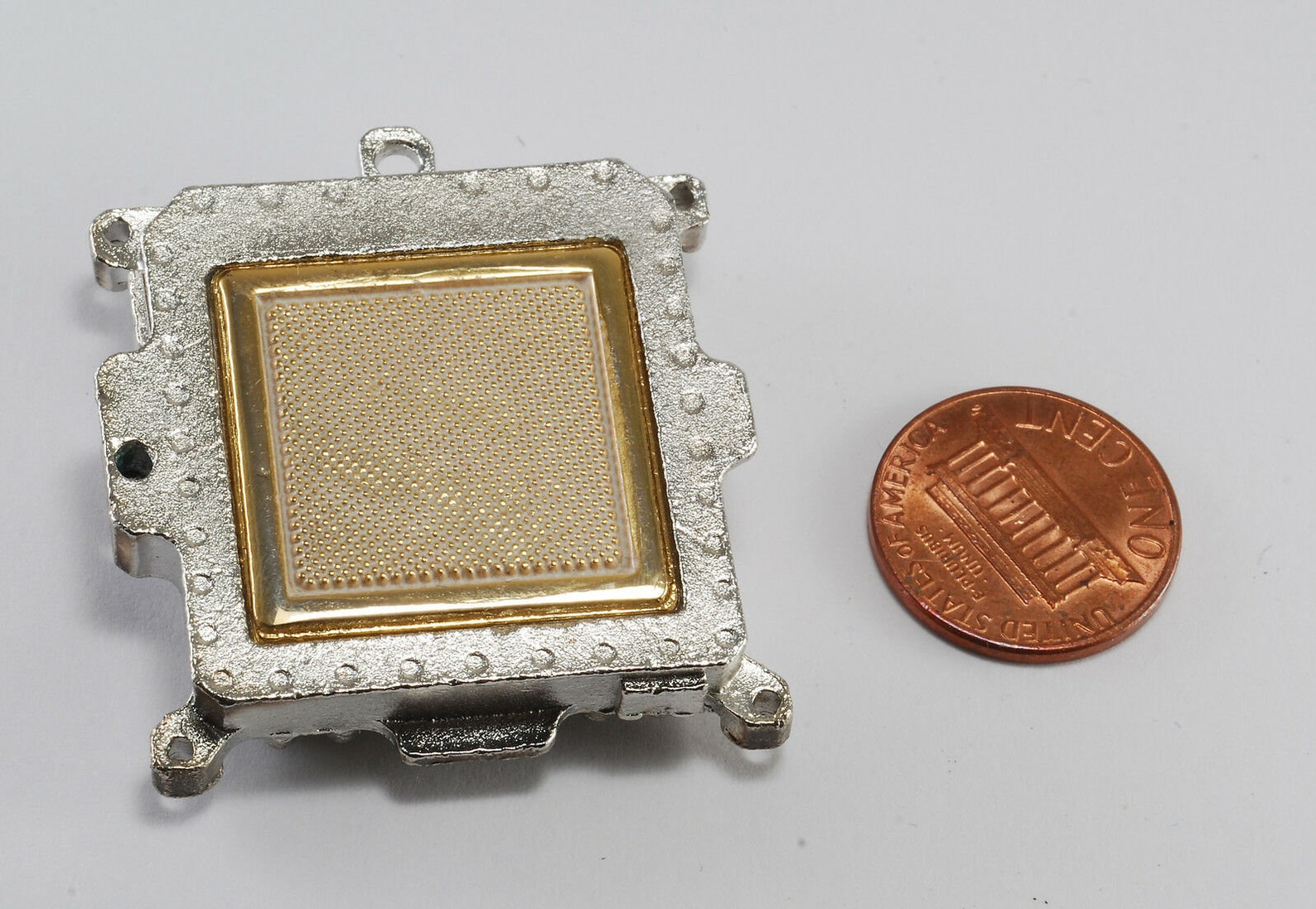 IBM Circuit Board Chip Metal 2 Two Tone Pendant Charm Steam - Etsy