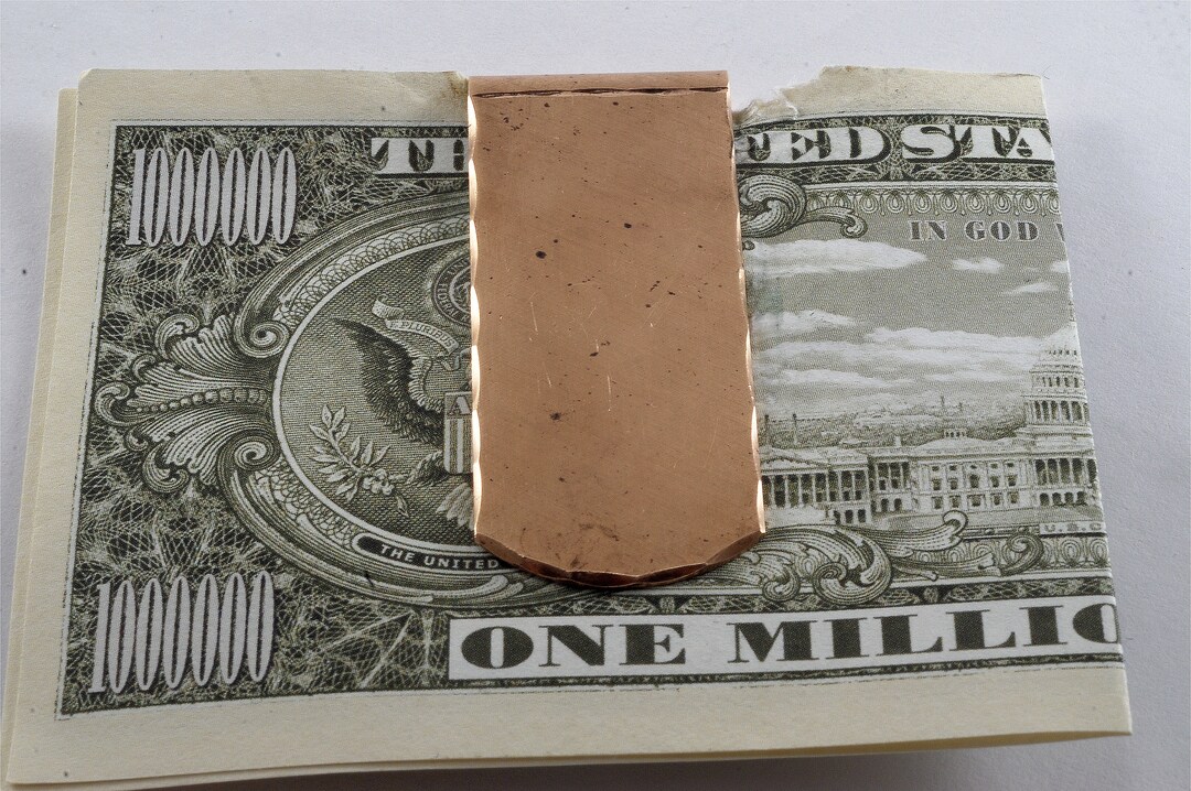 Vintage Jostens Money Clip Gold Plated Brass Moneyclip Men's Jewelry ...