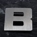 Vintage Letter B Stainless Steel Pin 1970's Industrial - Etsy