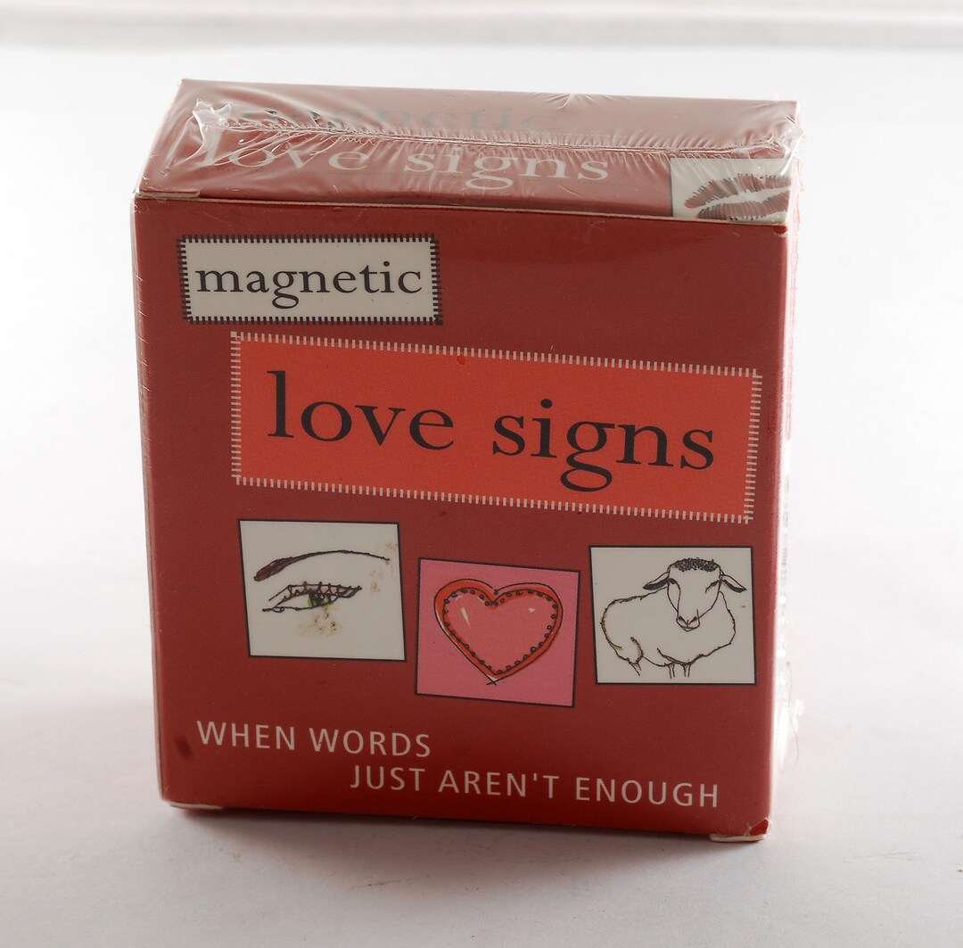 Magnetic Love Signs When Words Just Aren’t Enough Running Press Mini ...