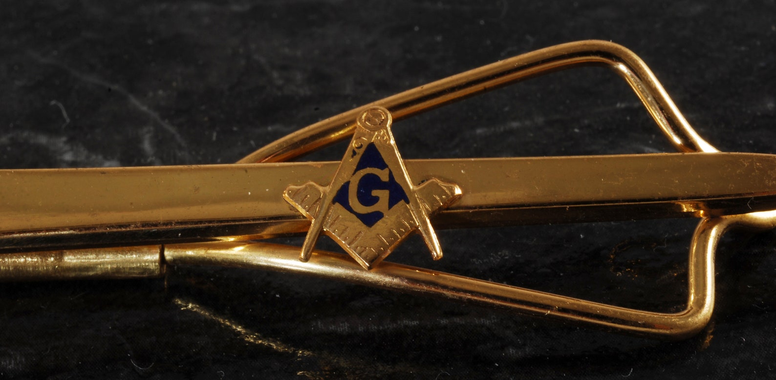 Tie Clip Vintage Masonic Symbol On A Horse Shoe Nail Used | Etsy