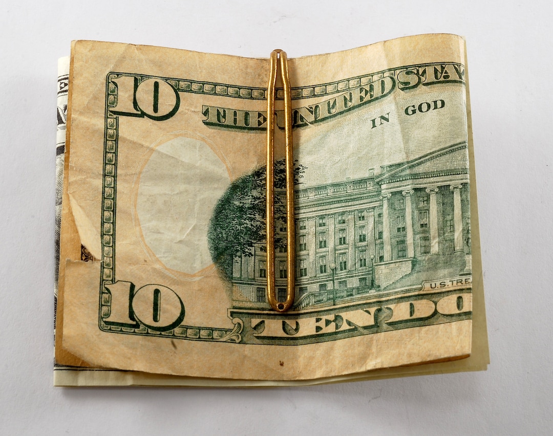 Vintage Money Clip Manleigh Brass Wire Moneyclip 1940's Lot of 2 - Etsy