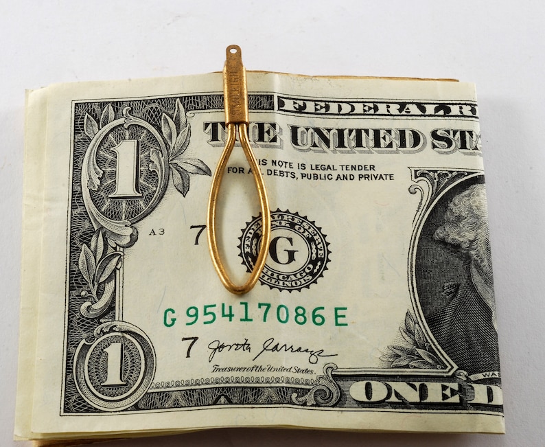 Vintage Money Clip Manleigh Brass Wire Moneyclip 1940's Lot of 2 - Etsy