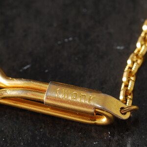 Vintage Swank Tie Clip W Chain & Duck Pin and Bowling Ball Gold Plated ...