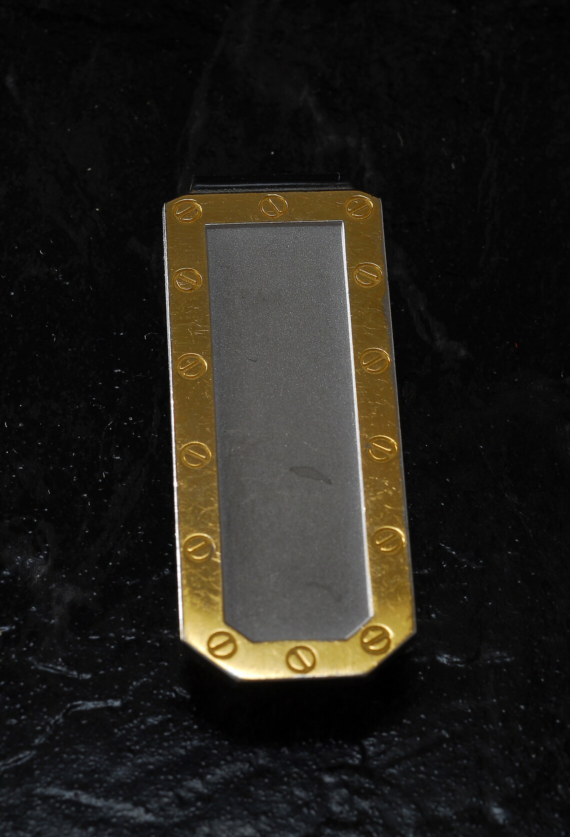 Vintage Money Clip Design Silver & Gold Plated Industrial - Etsy