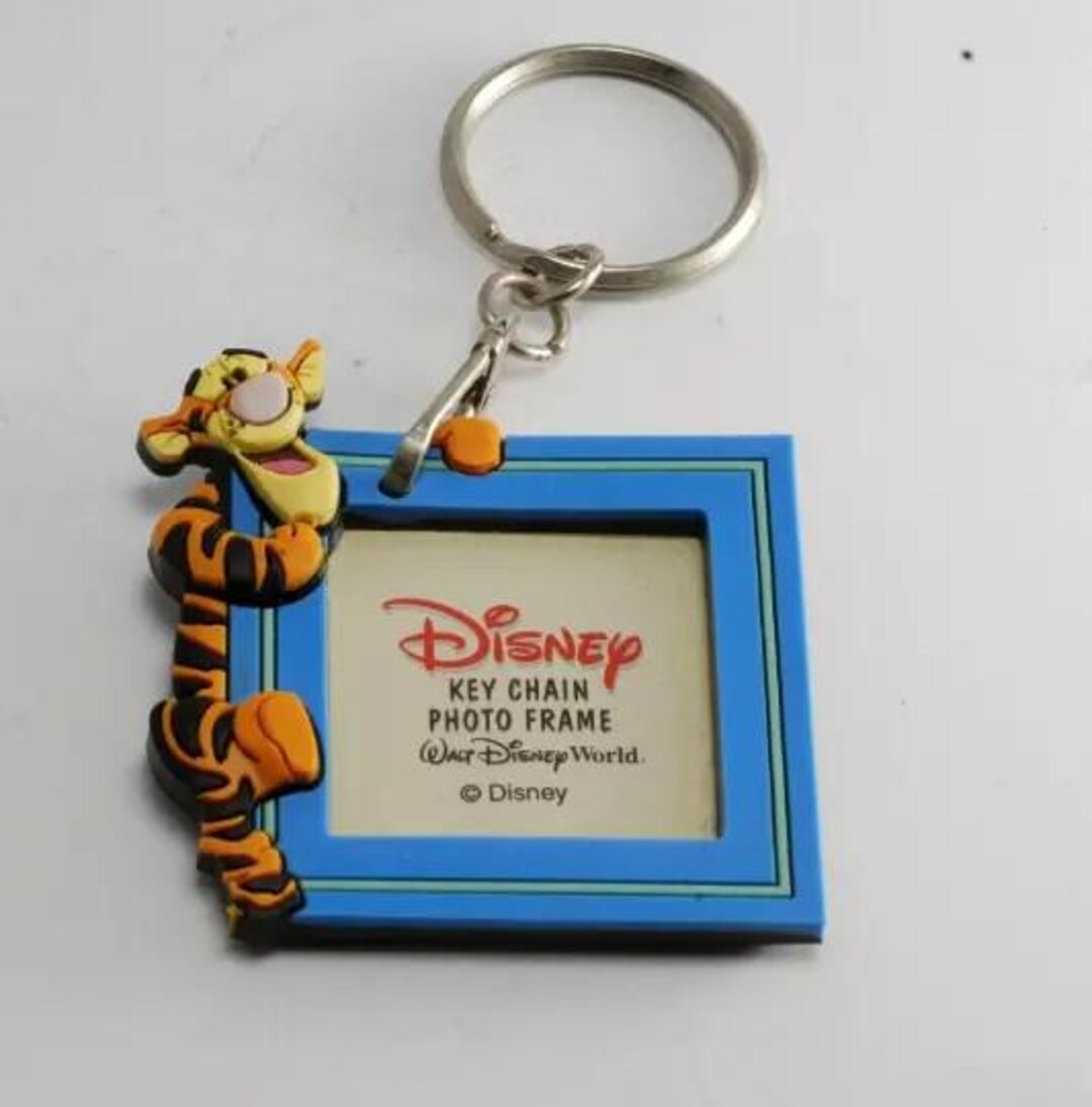 Official Disney TIGGER Winnie the Pooh Frame Keychain Key Chain Disney ...