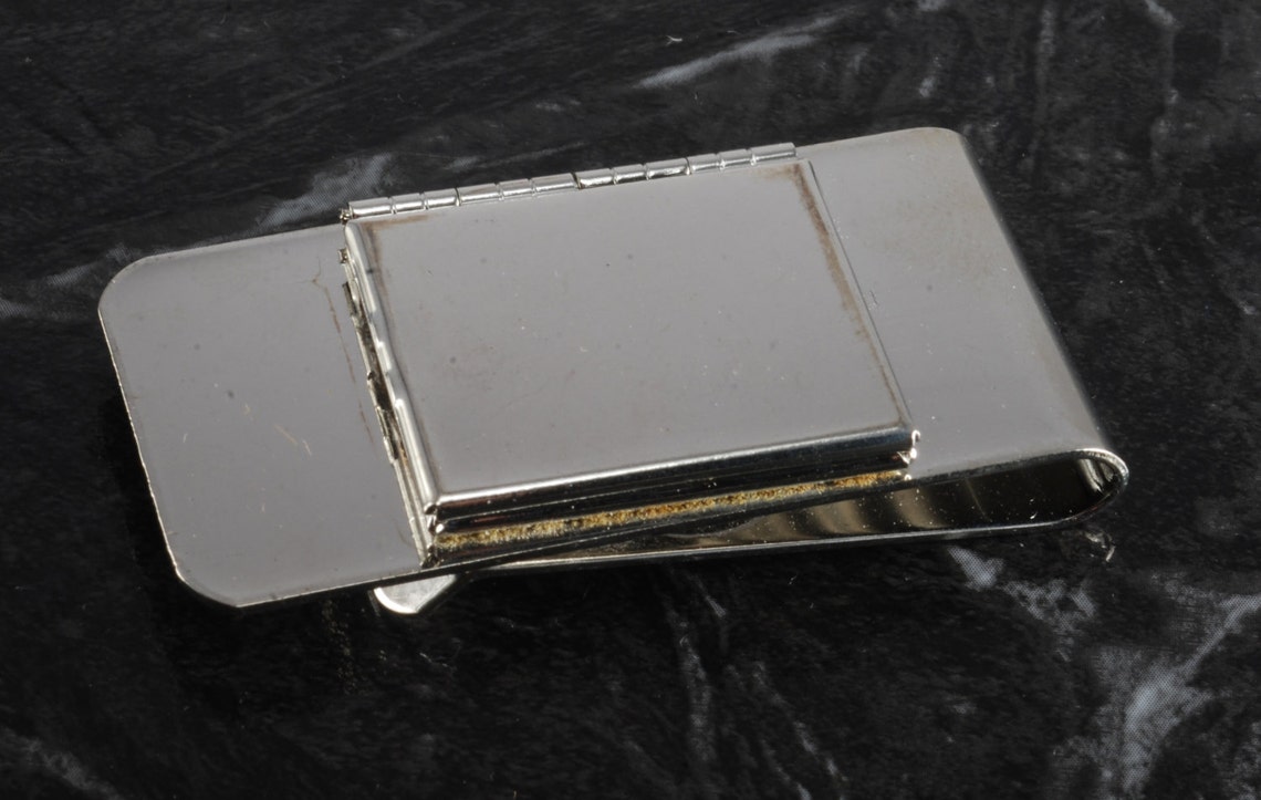 Vintage Shiny Silver Plated Brass Locket Picture Frame - Etsy